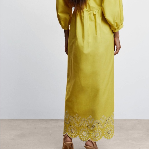 Mango | Dresses | Nwt Mango Scalloped Bottom Dress | Poshmark